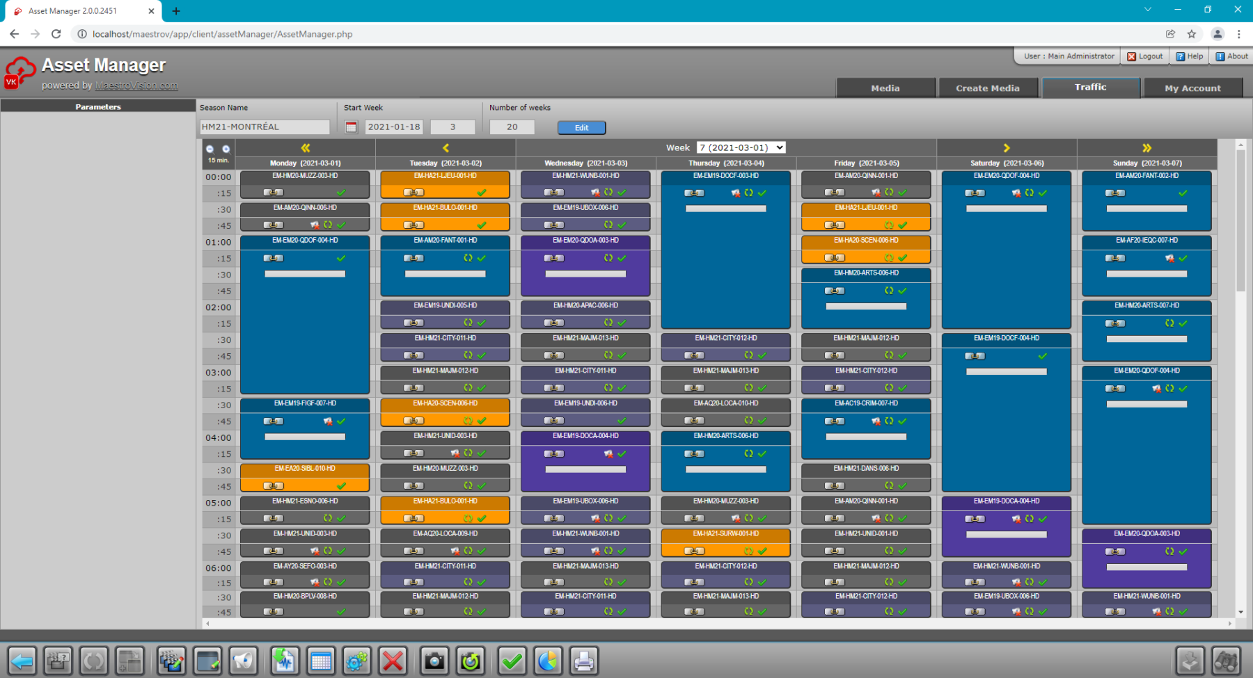 TRAFFIC MANAGER - MaestroVision - Audio & Video Management Solutions